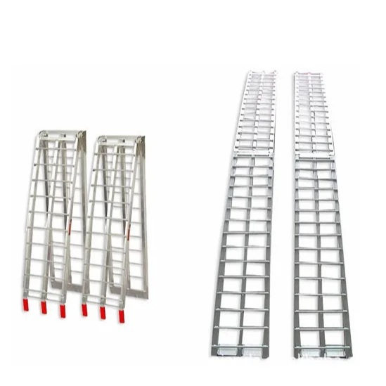MOTORCYCLE BIKE STAGE FOLDING LADDER RAMP HEAVY-DUTY MOTOCYCLE BIKE ...