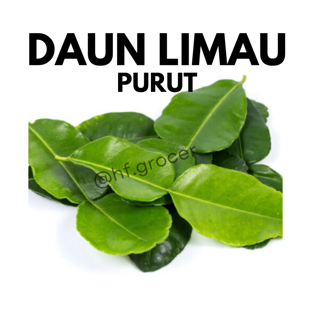 Daun Limau Purut +/-50g | Kaffir Lime Leaves | Shopee Malaysia