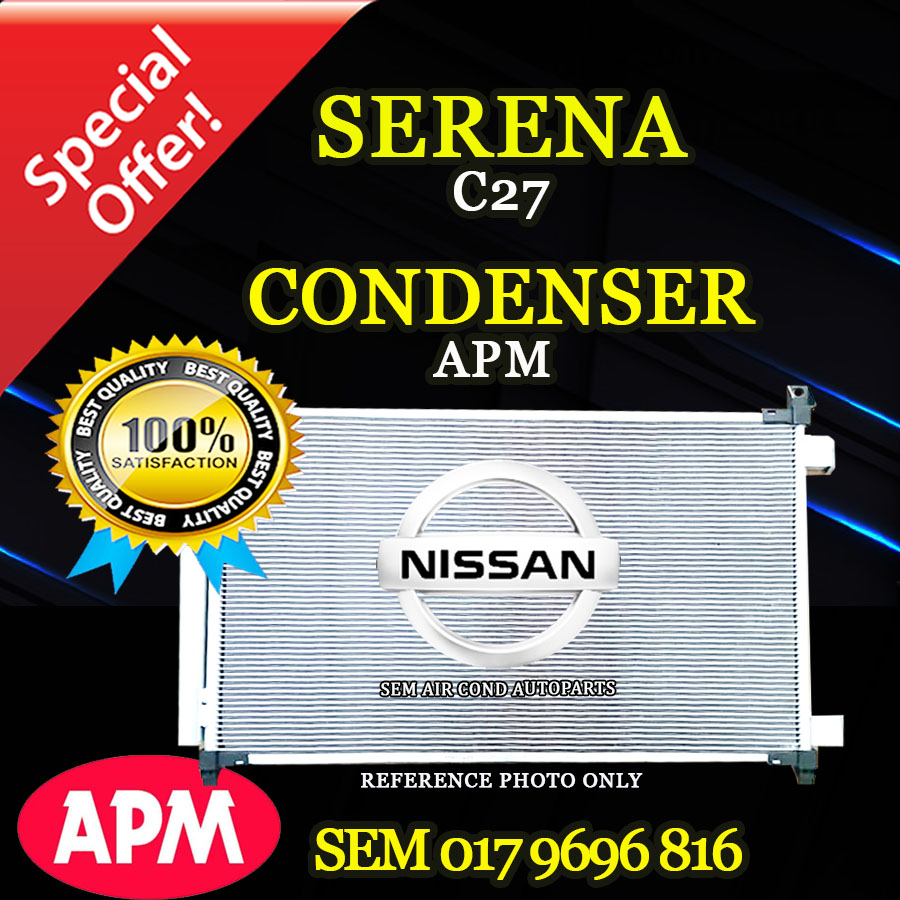 NISSAN SERENA C27 APM CONDENSER/ KONDENSER (CAR AIRCOND SYSTEM) | Shopee Malaysia