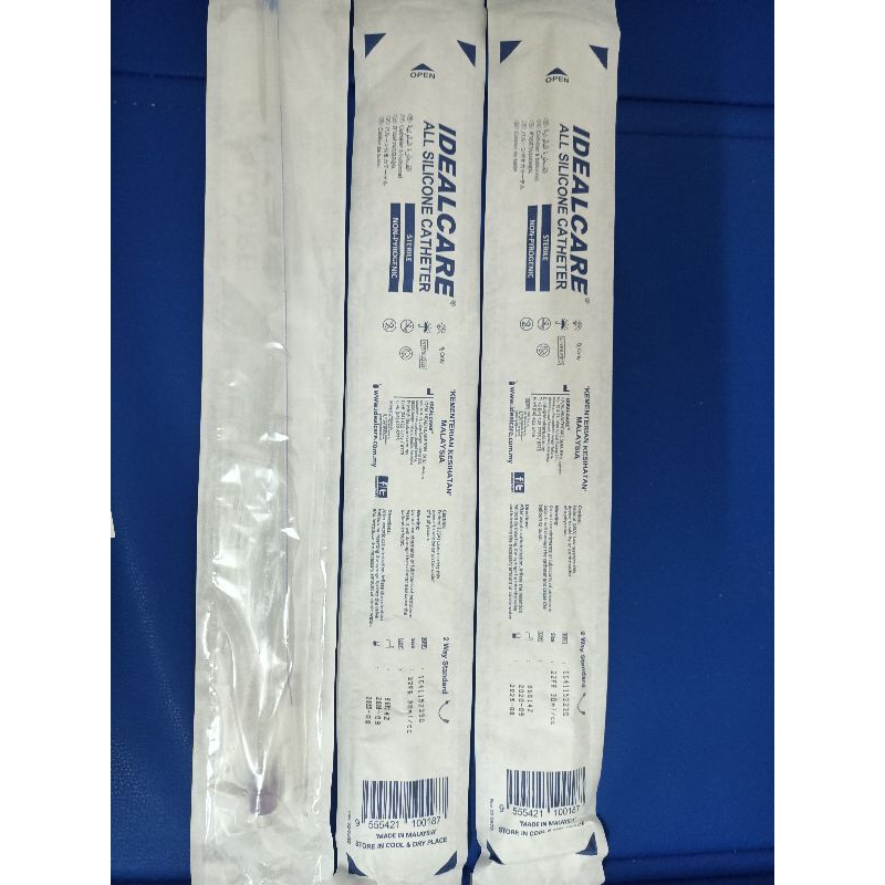 Idealcare 2 Way All Silicon Foley Catheter Size 22FR | Shopee Malaysia