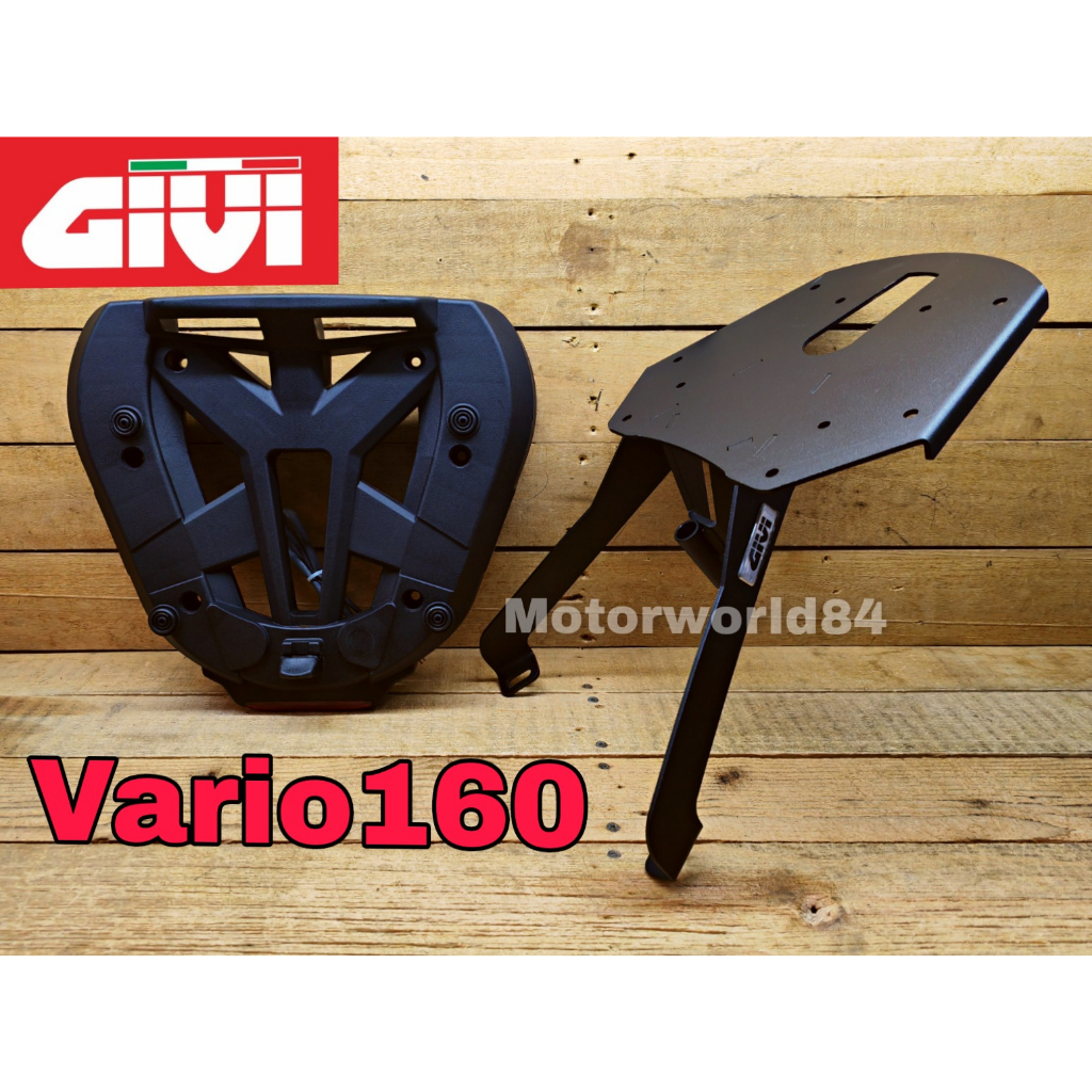 MONORACK GIVI HONDA VARIO 160 NEW SPECIAL RACK MONORACK ADVANCE BLACK GIVI 100% ORIGINAL ...