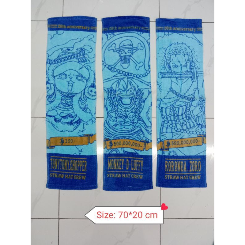 One Piece Luffy Collection Face Towel | Shopee Malaysia