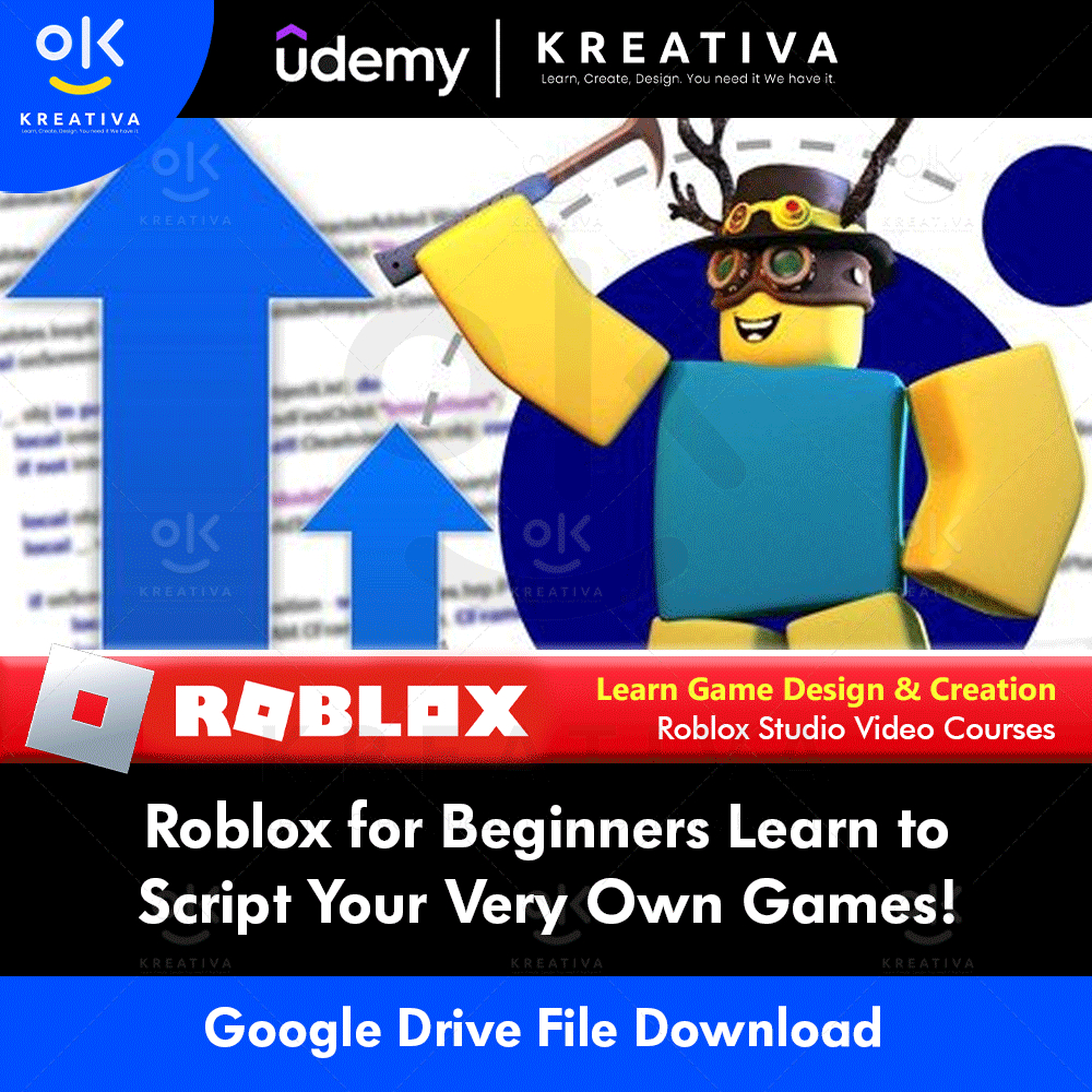 Learn Game Design | Roblox - Video Course - Roblox for Beginners Learn ...