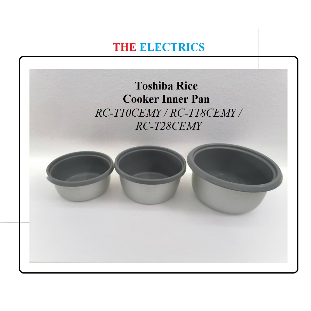 [SPARE PARTS] Toshiba Original Rice Cooker Inner Pan RC-T10 / RC-T18 ...