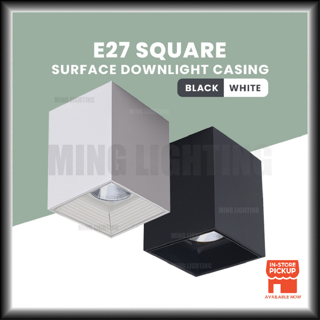 LED Ceiling Surface Down Light Casing Square Downlight Home Decoration ...