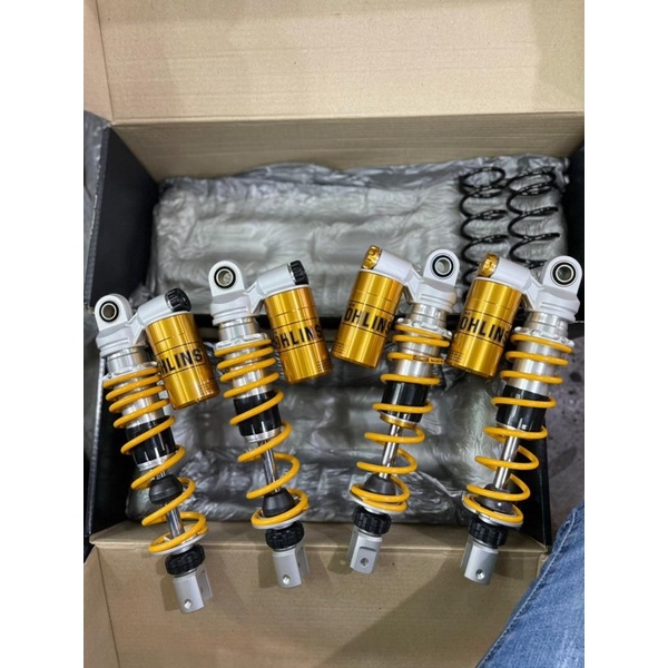100% Original OHLINS Yamaha NVX V1 V2 Aerox 155 YA186 YA786 Extra ...