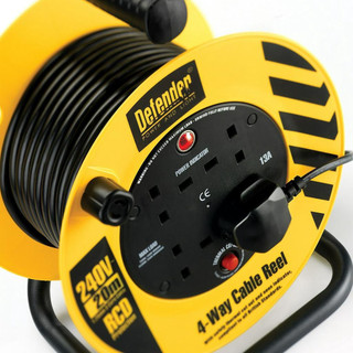 FF Model 25M 50M 240V Industrial Extension Wire Cable Reel (2 Years ...