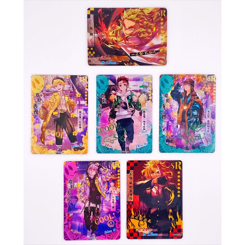 Demon Slayer Limited Shiny SR Cards 1 | Shopee Malaysia