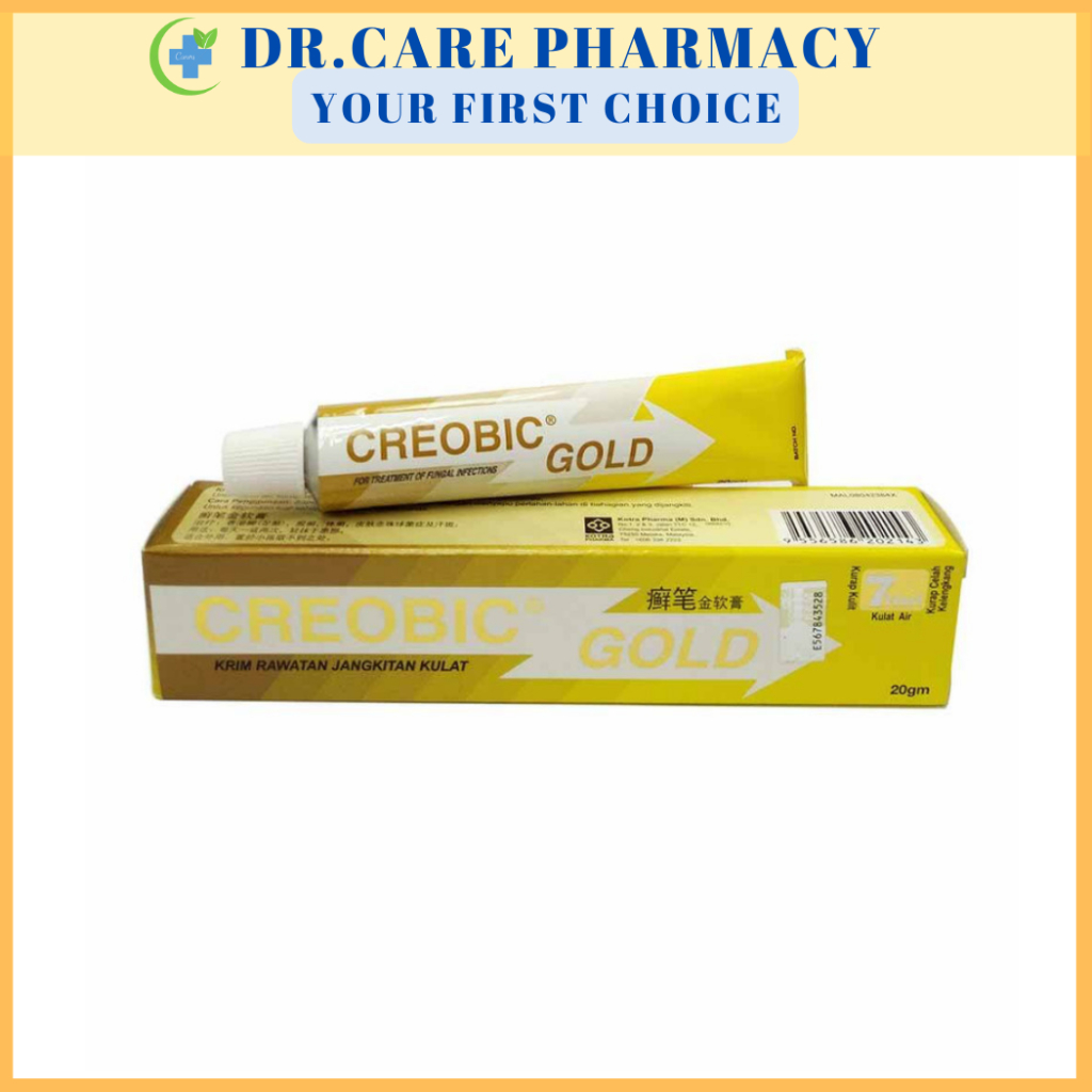 Creobic Gold Antifungal Cream 10G | Shopee Malaysia