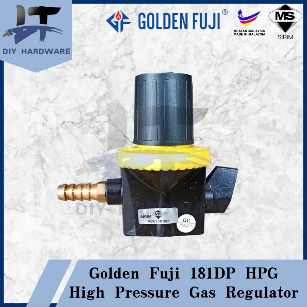 Golden Fuji 181DP HPG High Pressure Gas Regulator | Shopee Malaysia