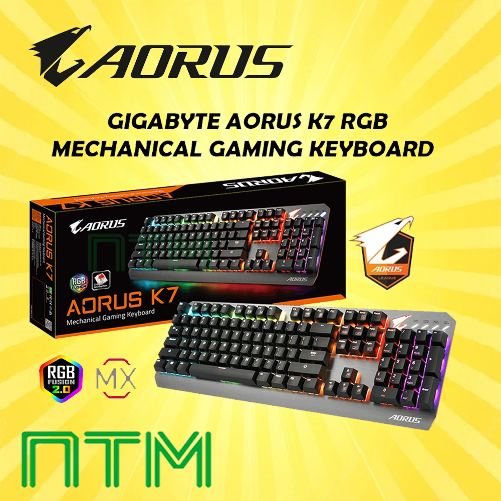 GIGABYTE AORUS K7 MECHANICAL GAMING KEYBOARD NTM | Shopee Malaysia