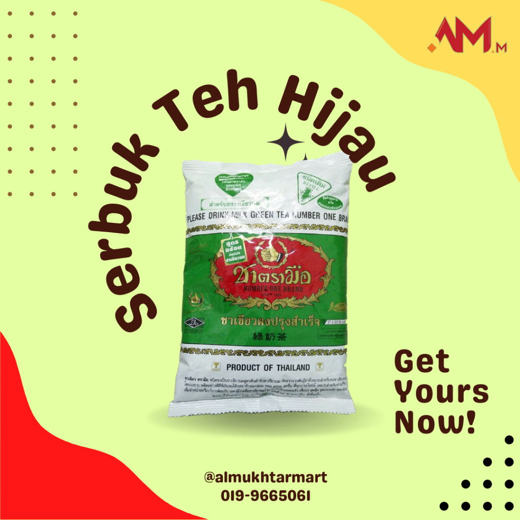[Ready Stock] Serbuk Teh Pekat Siam (Green Tea & Teh Beng) | Shopee ...