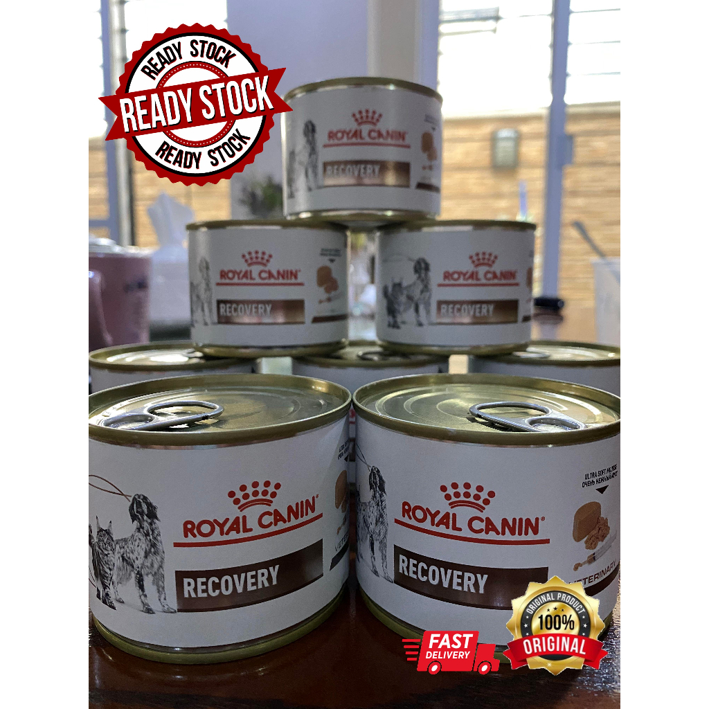 (READY STOCK) ROYAL CANIN Recovery Dog & Cat Wet Food 195g | Shopee ...