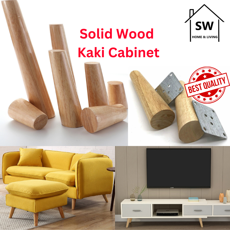 SW Kayu Kaki Sofa Solid Wood Leg kaki katil Kaki kabinet Kaki Kerusi ...