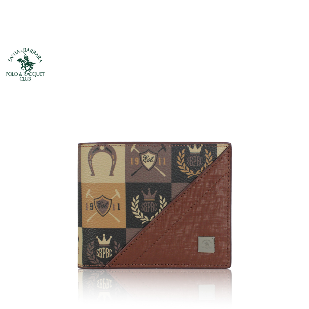 Santa Barbara Polo & Racquet Club Men's JAVA HERITAGE RFID Secure Bi ...