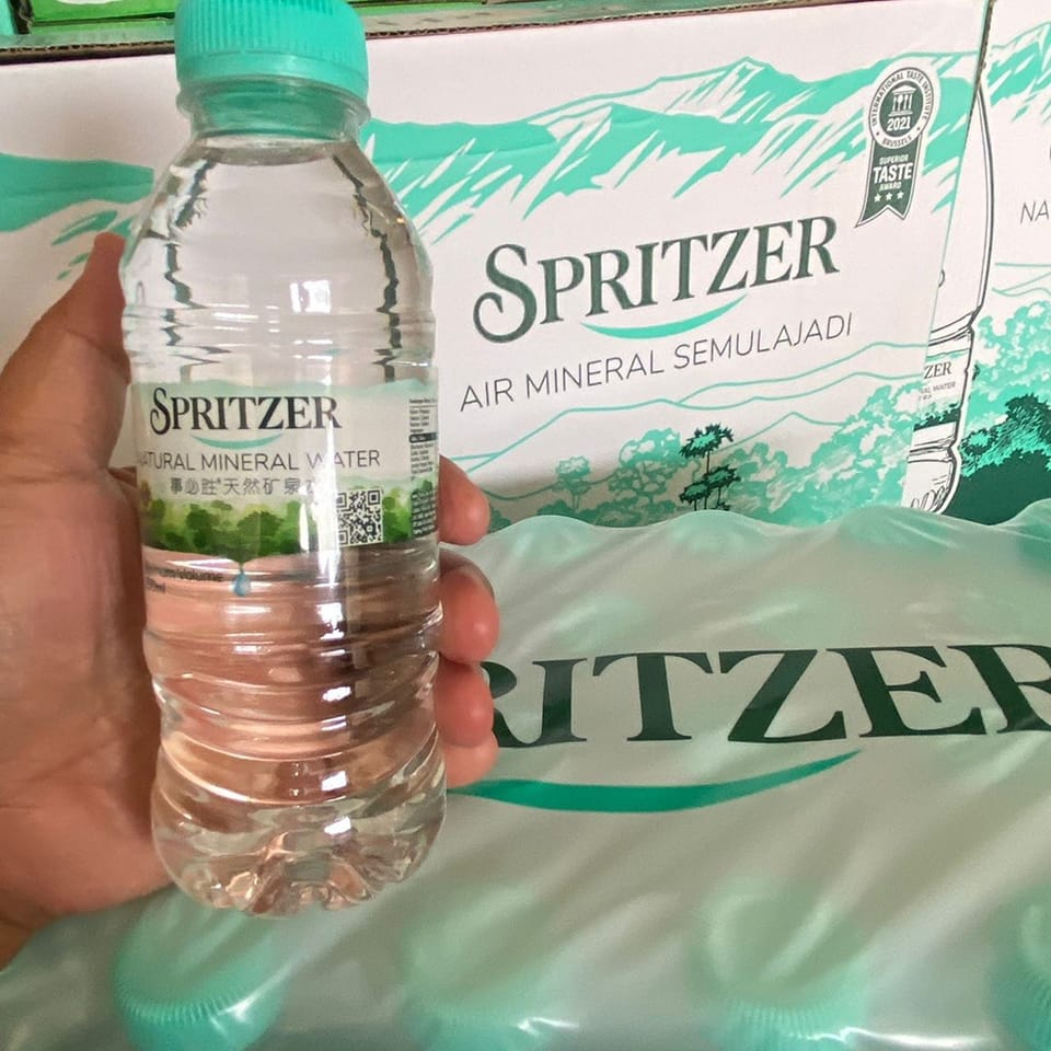 Spritzer Natural Mineral Water 250ml | Shopee Malaysia