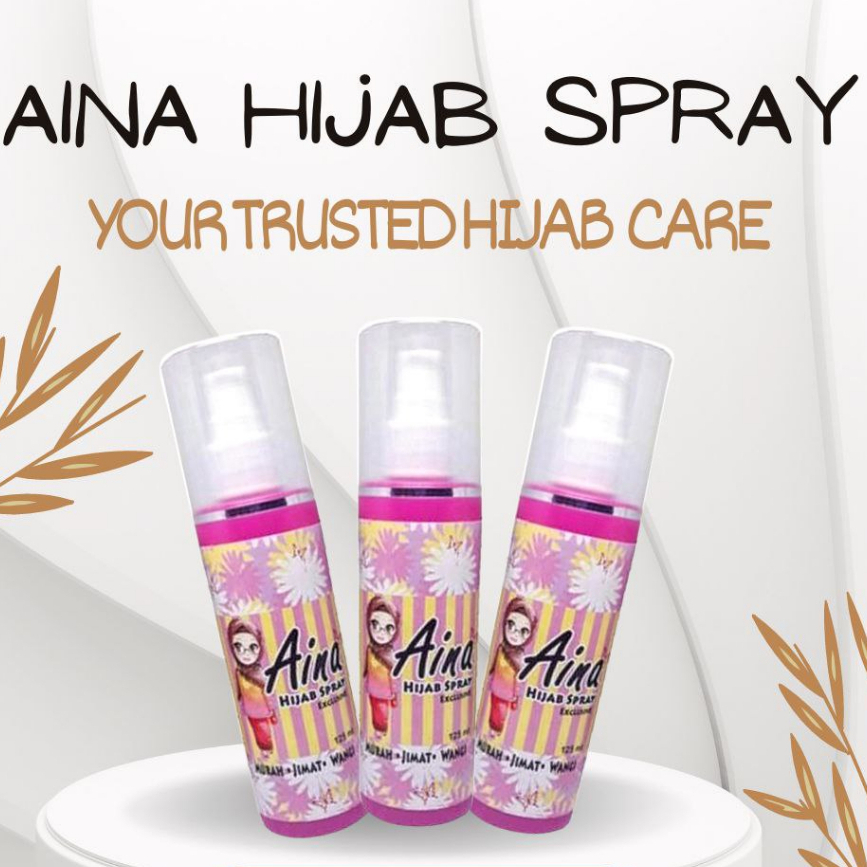 PAKEJ AGENT AINA HIJAB SPRAY BORONG SPRAY TUDUNG AWNING SPRAY PENGERAS TUDUNG VIRAL SPRAY AWNING ...