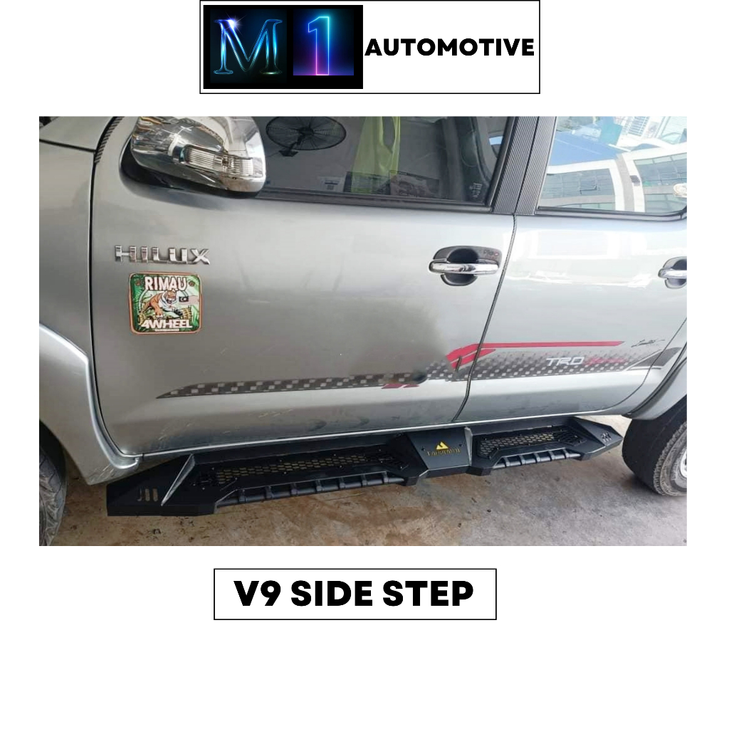 Force 4WD V9 Side Step For Ford Ranger Isuzu Dmax Nissan Navara ...