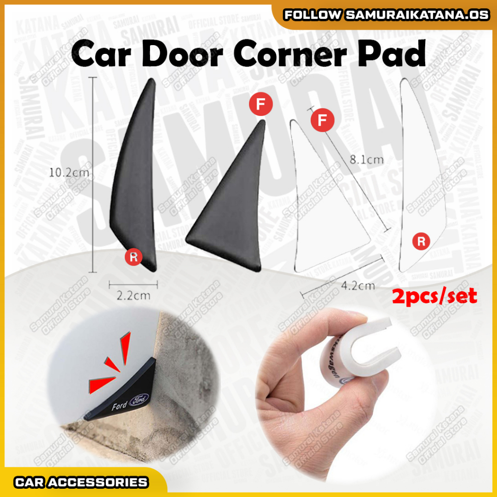 Car Door Corner Pad Protector Sticker Car Door Bumper Car Crash Bar ...