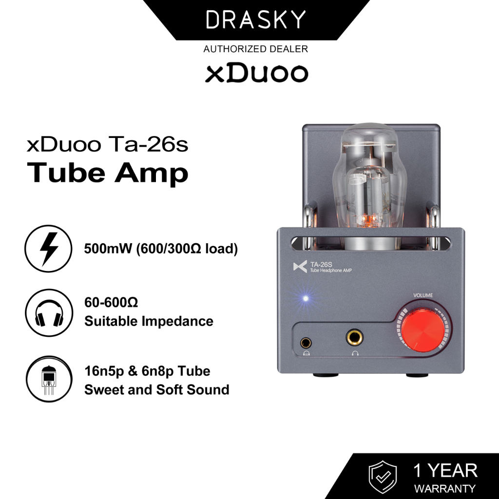 XDUOO TA-26s TA26 High Performance Tube Headphone Amplifier Pre-AMP ...