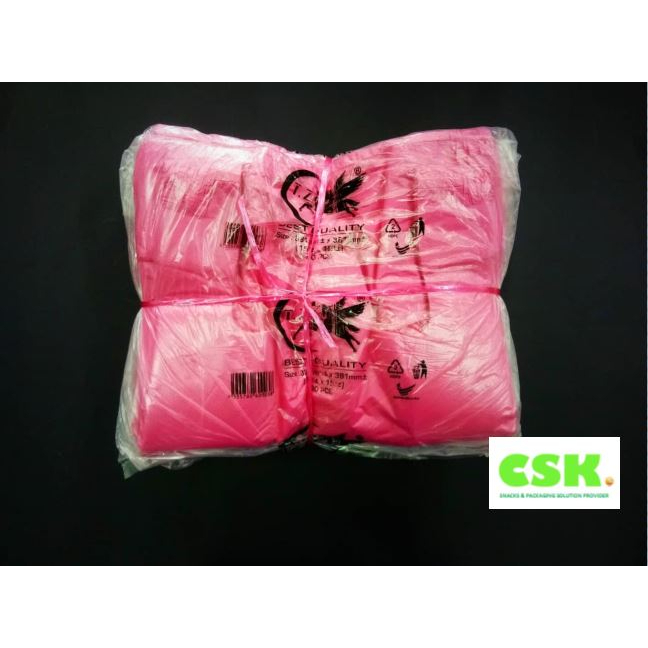 (Satu Bundle) Plastik Bag Bertangkai (30) 15x15 / 10pk per 1 Bundle ...