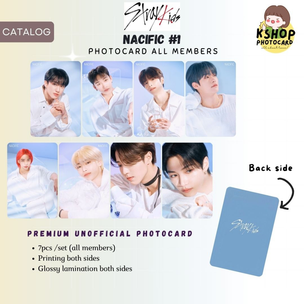 [8pcs/set] STRAY KIDS Photocard Fanmade | Shopee Malaysia