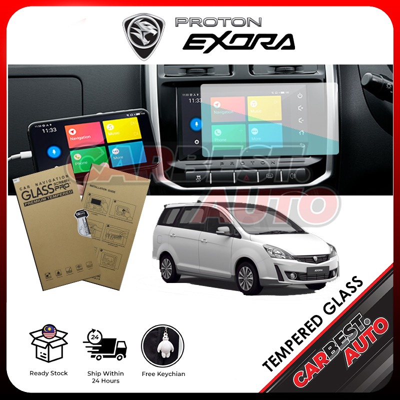 Proton Exora Head Unit Screen Infotainment Tempered Glass Screen ...