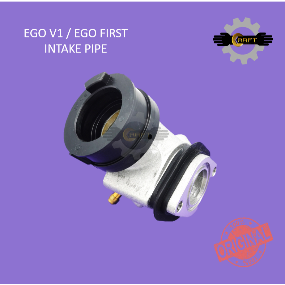 YAMAHA EGO FIRST MODEL V1 INTAKE PIPE 100% ORIGINAL HLY EGO V1 INTAKE ...