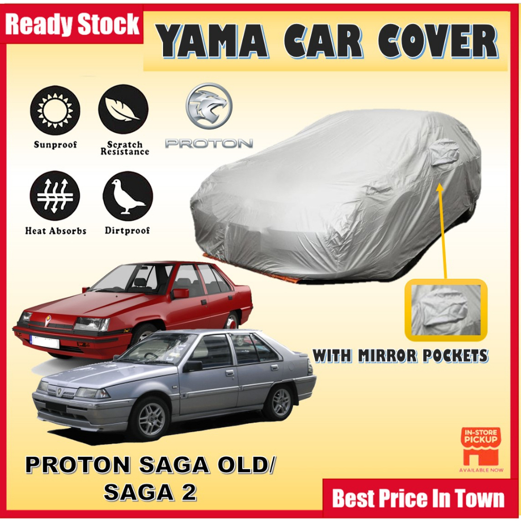 Car Cover Outdoor Selimut Kereta Penutup Kereta For PROTON SAGA OLD ...