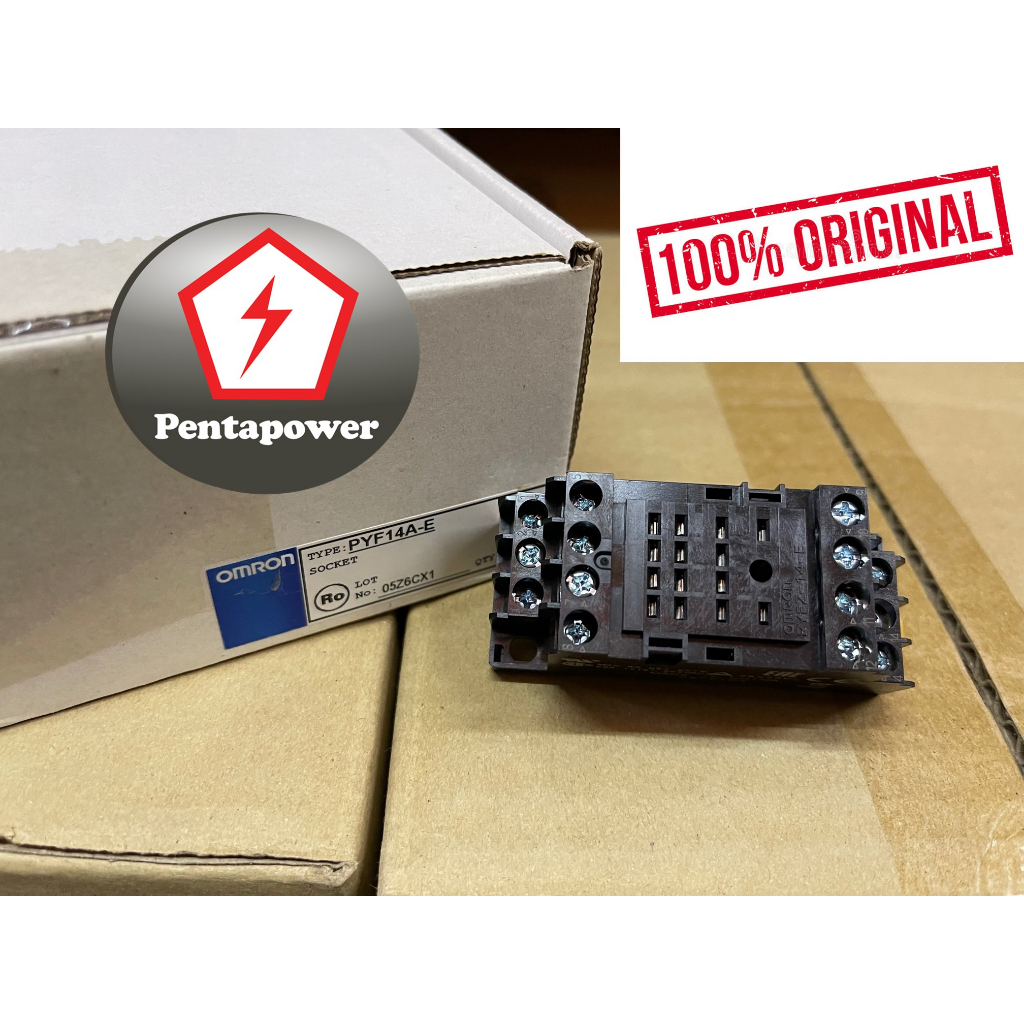 OMRON PYF14A-E MY4 RELAY BASE 14 PIN | Shopee Malaysia