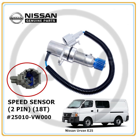 Original Nissan Urvan E25 Speedometer Speed Meter Gear Sensor (2 Pin ...