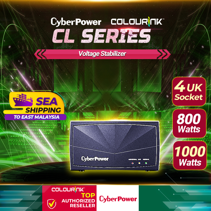 Cyberpower AVR CL1000EVR CL800EVR Auto Voltage Regulator Surge ...