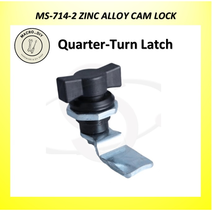 MS714-2 Zinc Alloy Cam Lock with Key Door Lock Distribution Box ...