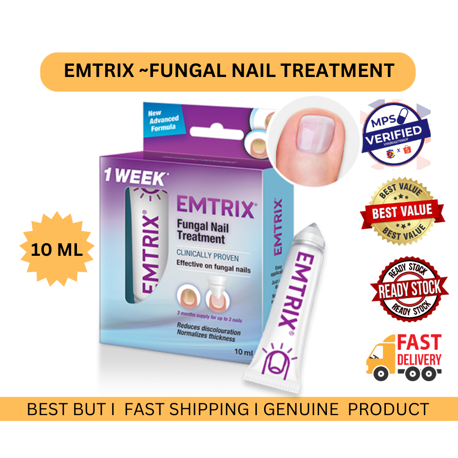 Emtrix Fungal Nail Treatment (10ml) | Shopee Malaysia