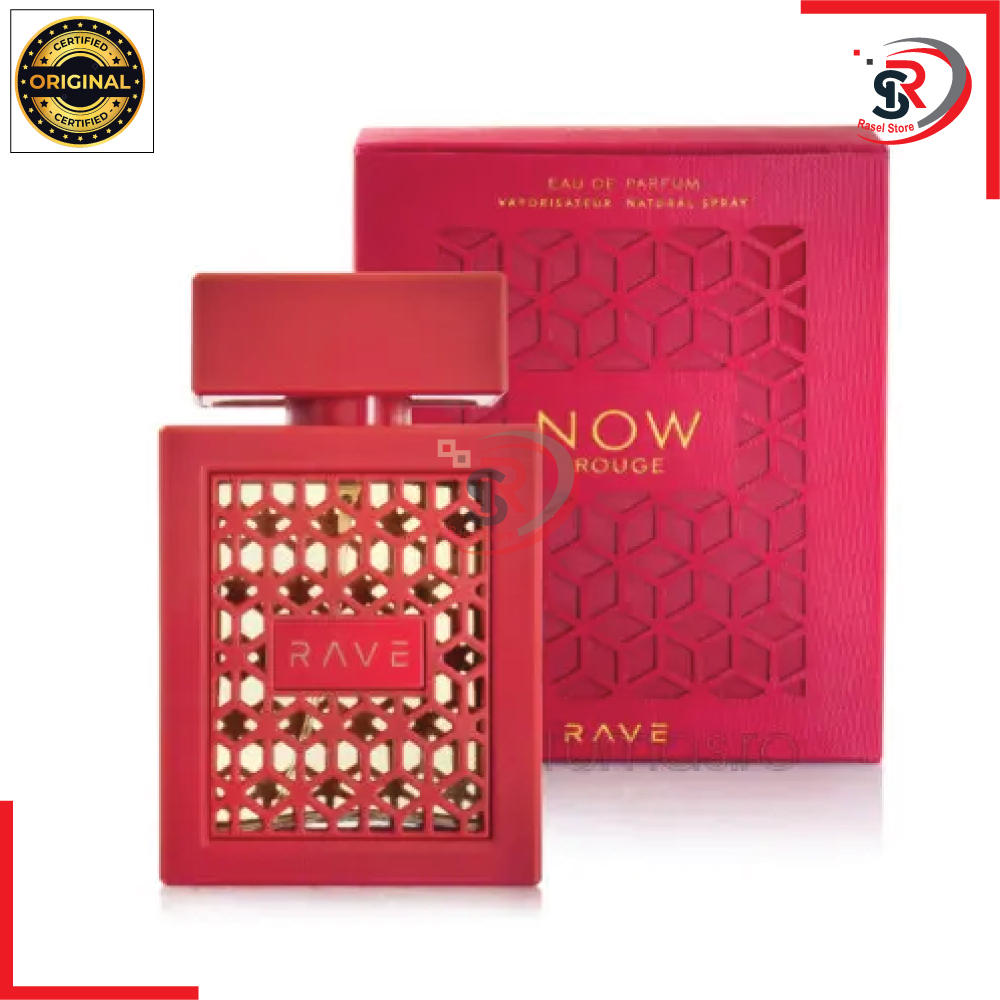 RAVE NOW ROUGE PERFUME FOR WOMEN 100 ML EDP BY LATTAFA PERFUMES ...