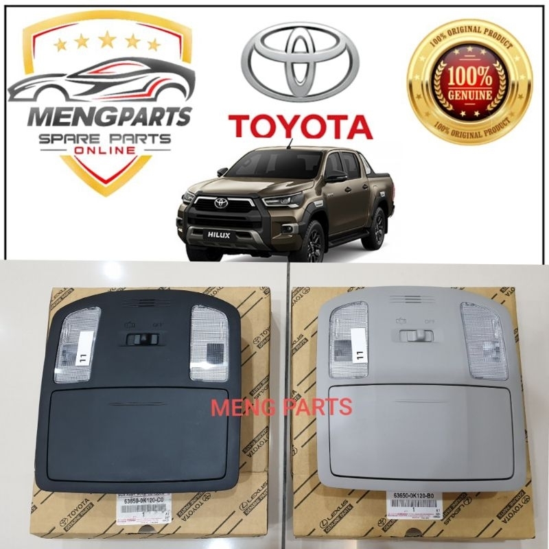 ORIGINAL TOYOTA HILUX REVO ROCCO ROQUE ROOF CONSOLE ,SUN GLASS HOLDER ...