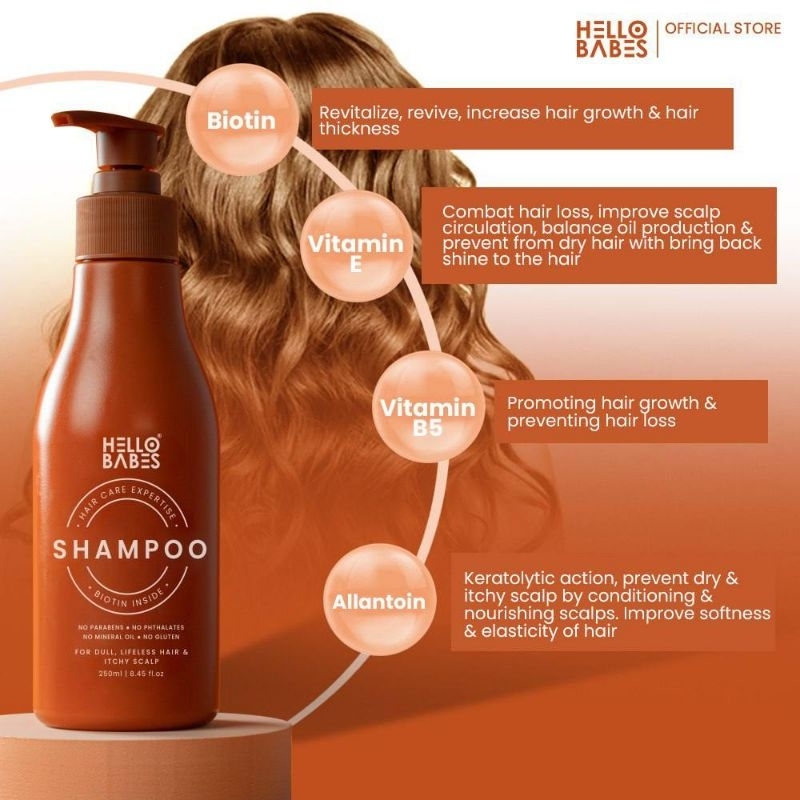 HELLO BABES HAIR TONIC NEW FORMULA SHAMPOO CONDITIONER VITAMIN HQ ...