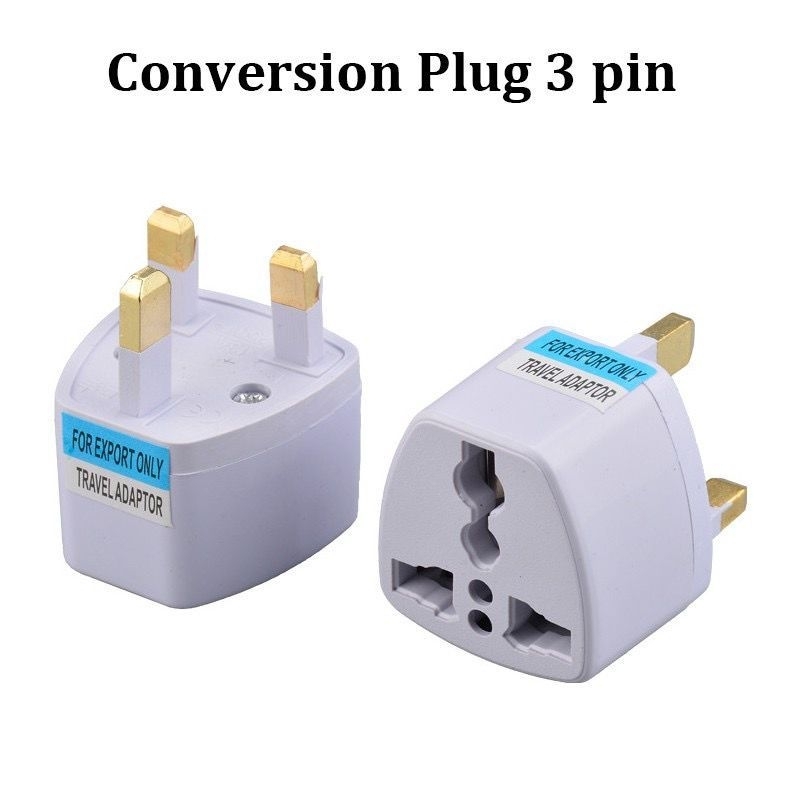 Tourism Conversion Plug Universal Adapter 3 Pin Plug | Shopee Malaysia