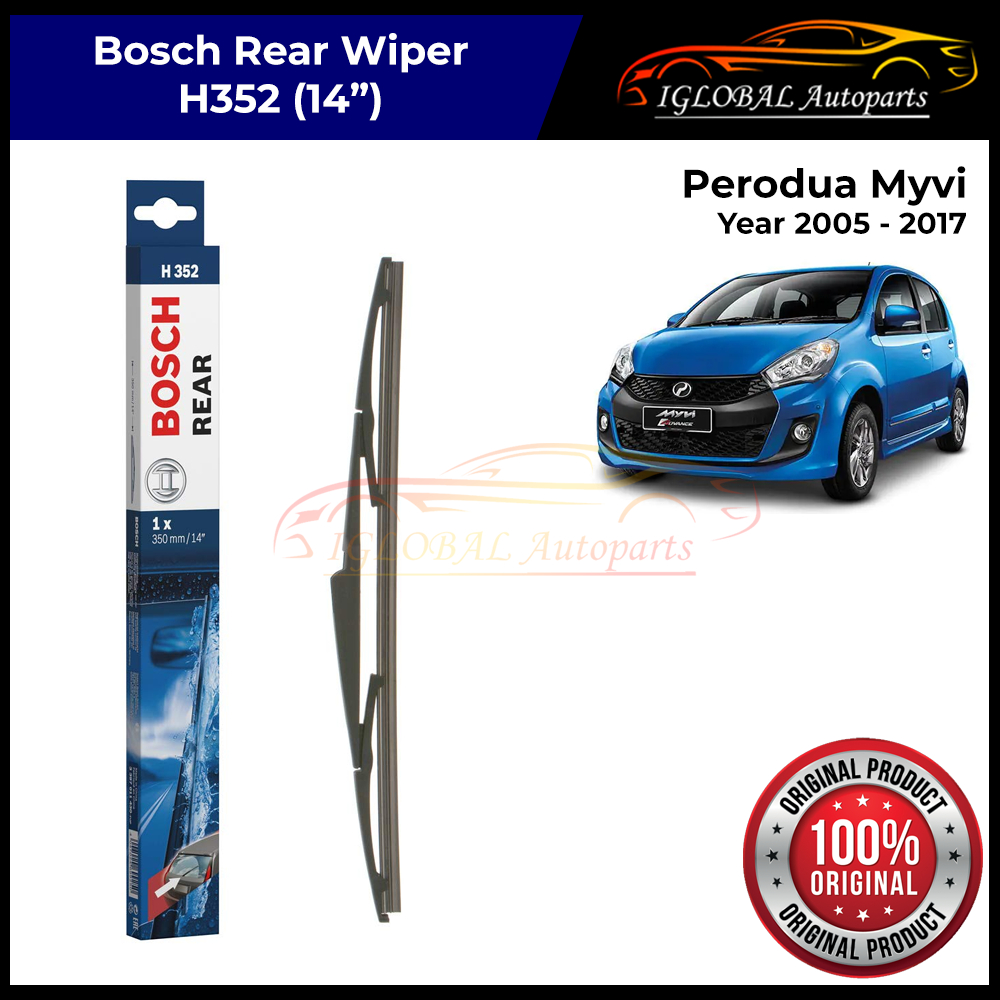 [Rear Wiper] Perodua Myvi gen1 / Myvi Lagi Best, Standard, SE / new ...