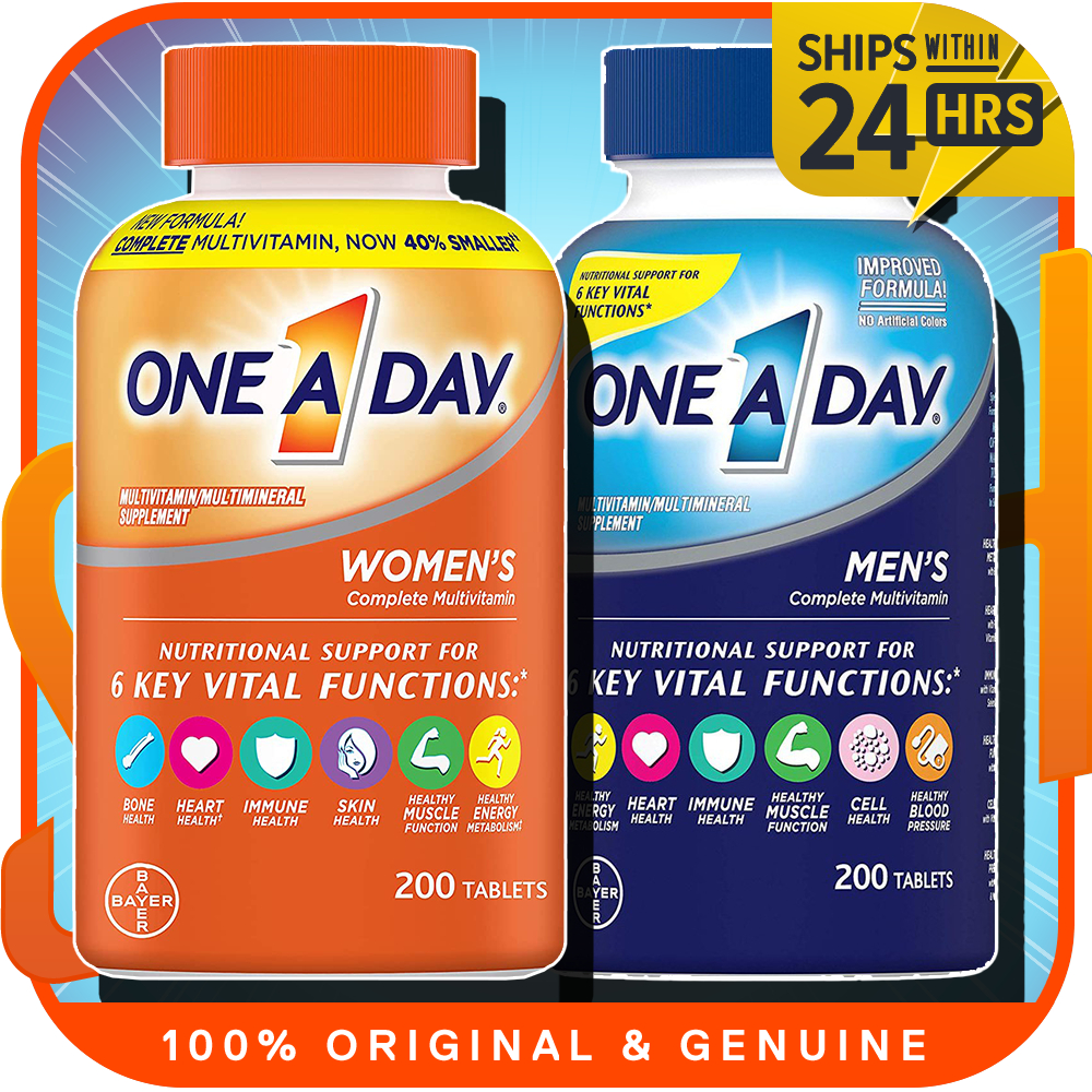 ONE A DAY Complete Multivitamin Proactive 65+ | Shopee Malaysia
