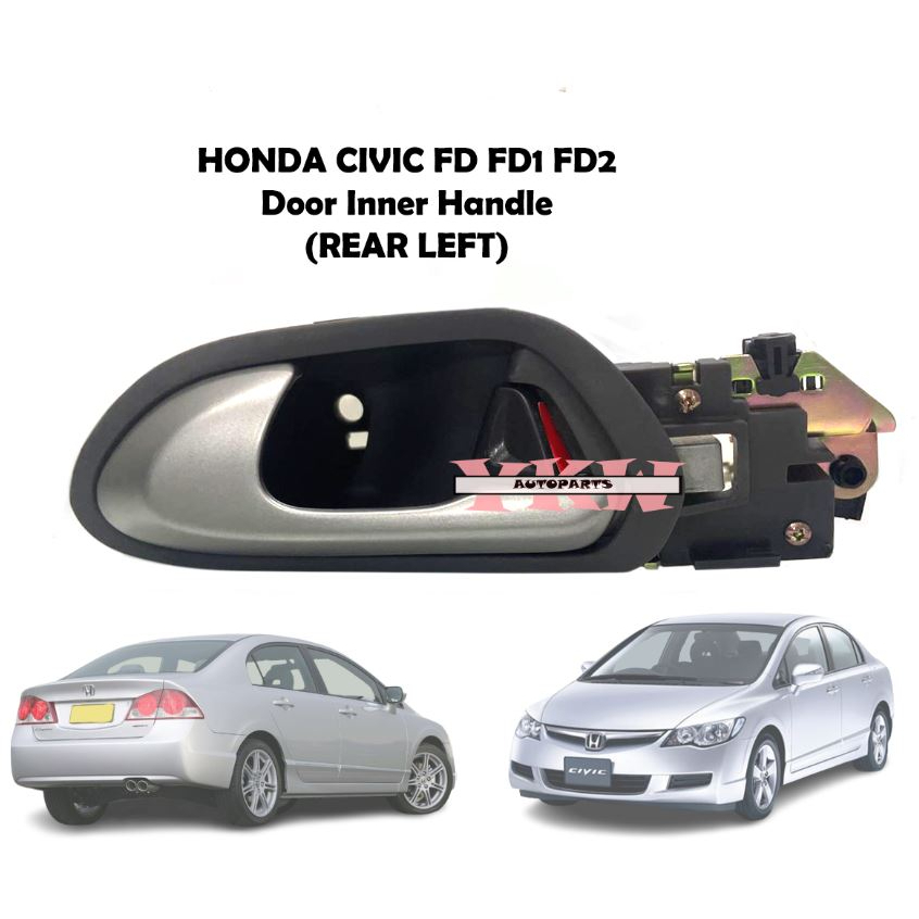REAR LHS Honda Civic FD FD1 FD2 SNA SNB 2006-2011 Interior Door Inner ...