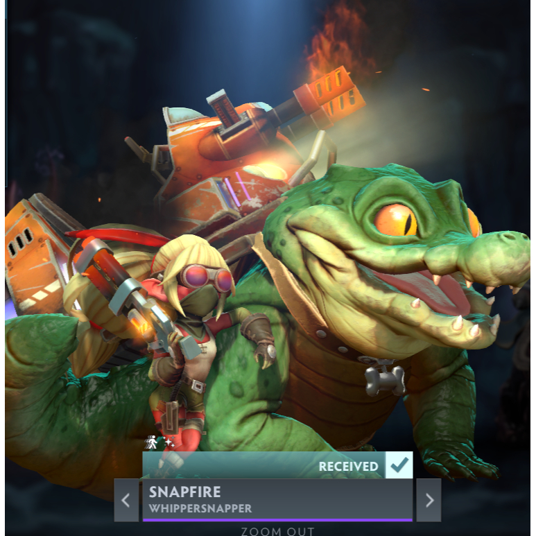 Snap Snapfire Collector Cache - Whippersnapper [Need friend 30 days] Dota 2 Diretide 2022 Ti11 ...