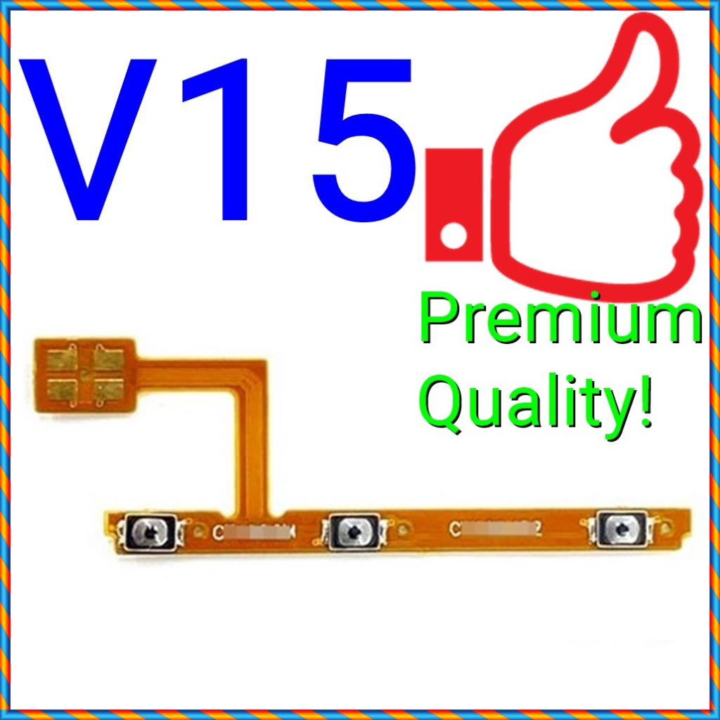 (Press like ORI) NEW ORI On Off Power Volume Buttons Switch Flex Ribbon for vivo V15 / vivo 1819 ...