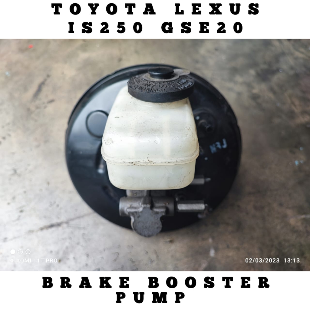 🇯🇵🇯🇵 Toyota Lexus GSE20 IS250 Brake Master Pump / Brake Booster / Brake ...