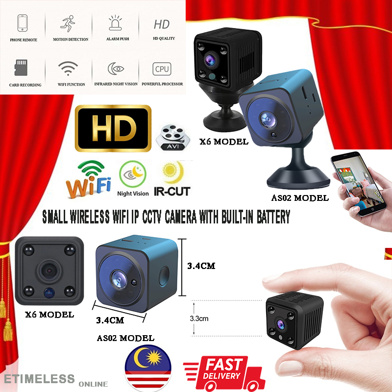 Etimeless Mini HD Hidden Camera Mini Wireless Camera Wifi CCTV Camera ...