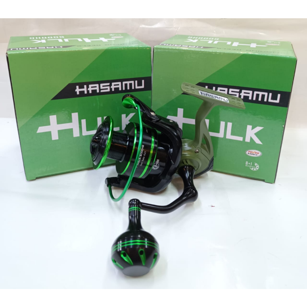 HASAMU HULK SPINNING REEL (6000HG) | Shopee Malaysia