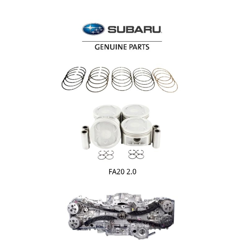SUBARU XV 2.0 PISTON RING SET | Shopee Malaysia