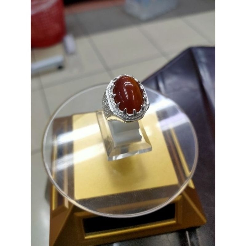 Cincin Batu Akik Suliman Asli | Shopee Malaysia