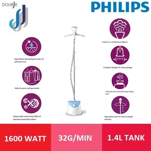 Philips 1000 Series Garment Steamer STE1010/70 | Shopee Malaysia