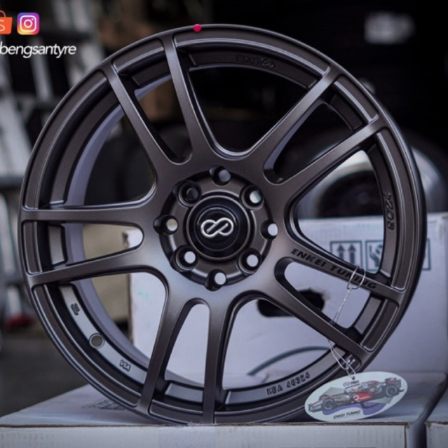 The Origin Classic double 5 spokes motorsports design from Enkei Tuning ...